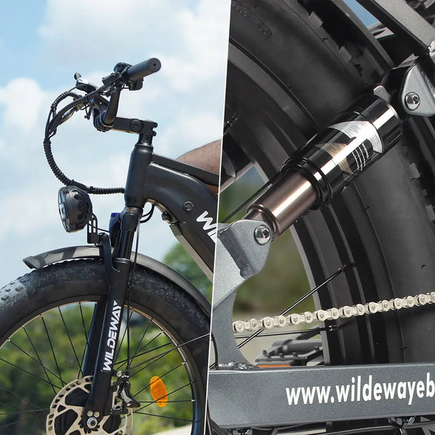 26*4.0" All-Terrain Fat-tire Ebike with 2600W Dual Motor | Wildeway ...