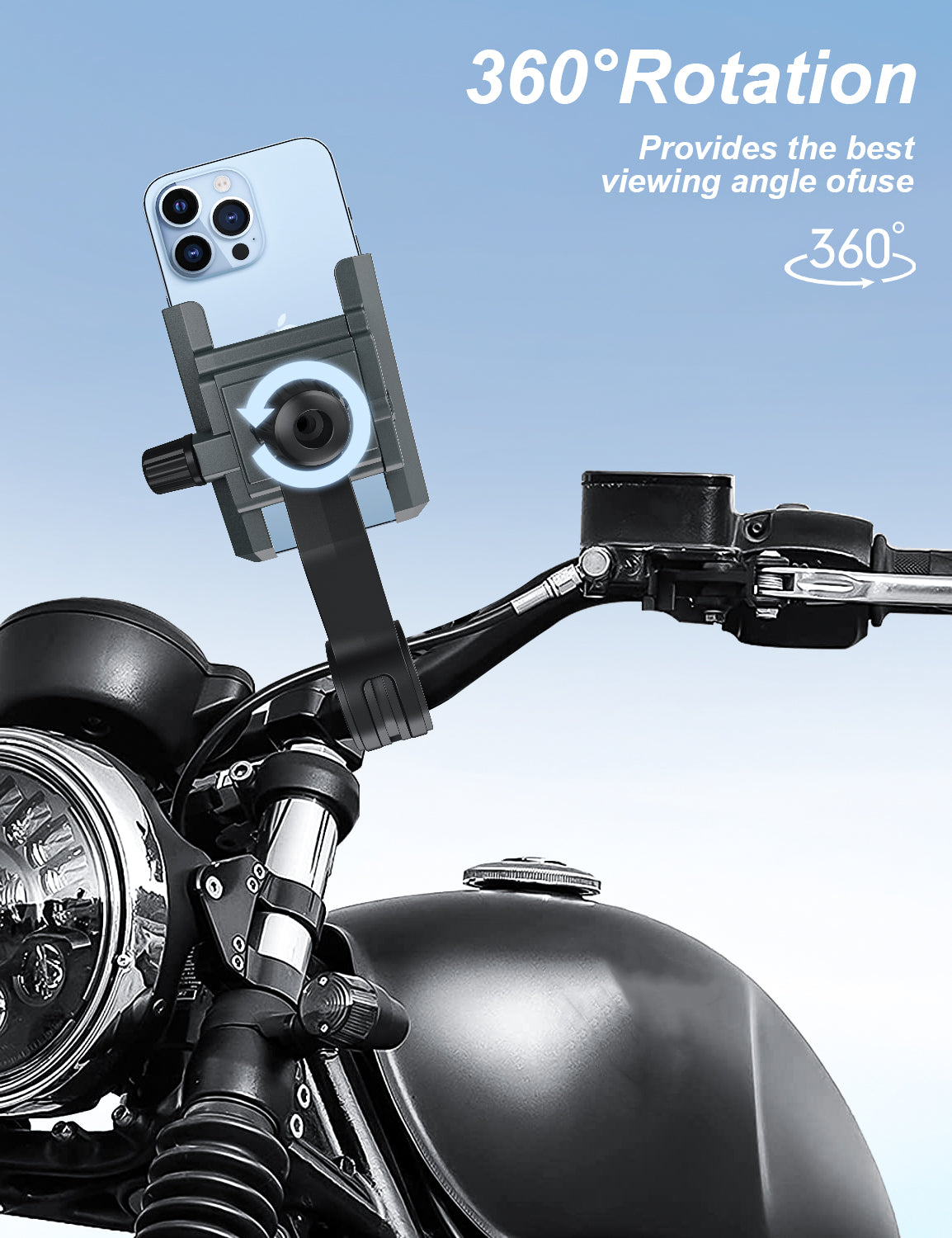 Electric bicycle mobile phone holder – WILDEWAY